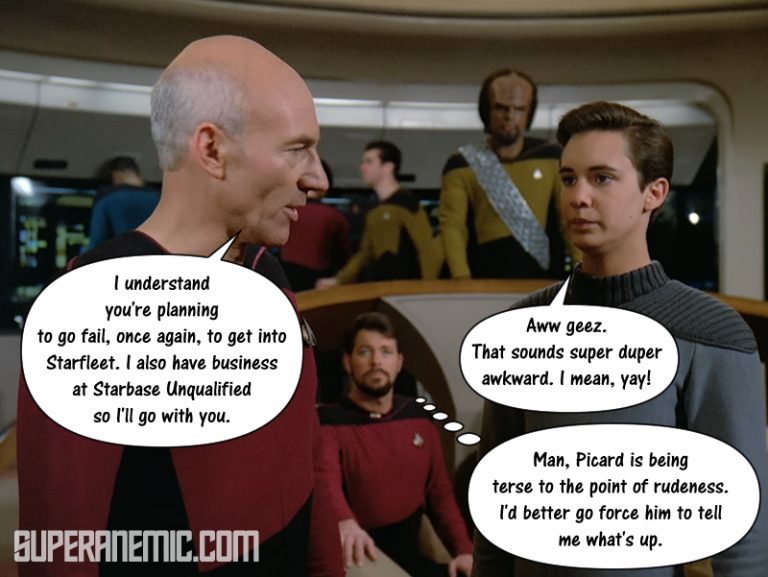 TNG S02 E17 – Samaritan Snare – Super Anemic