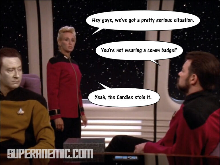 TNG S06 E10 – Chain of Command Part I – Super Anemic